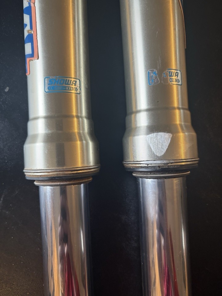 2005 Honda Cr85rb Expert OEM Showa Forks Left Right Pair Suspension ...