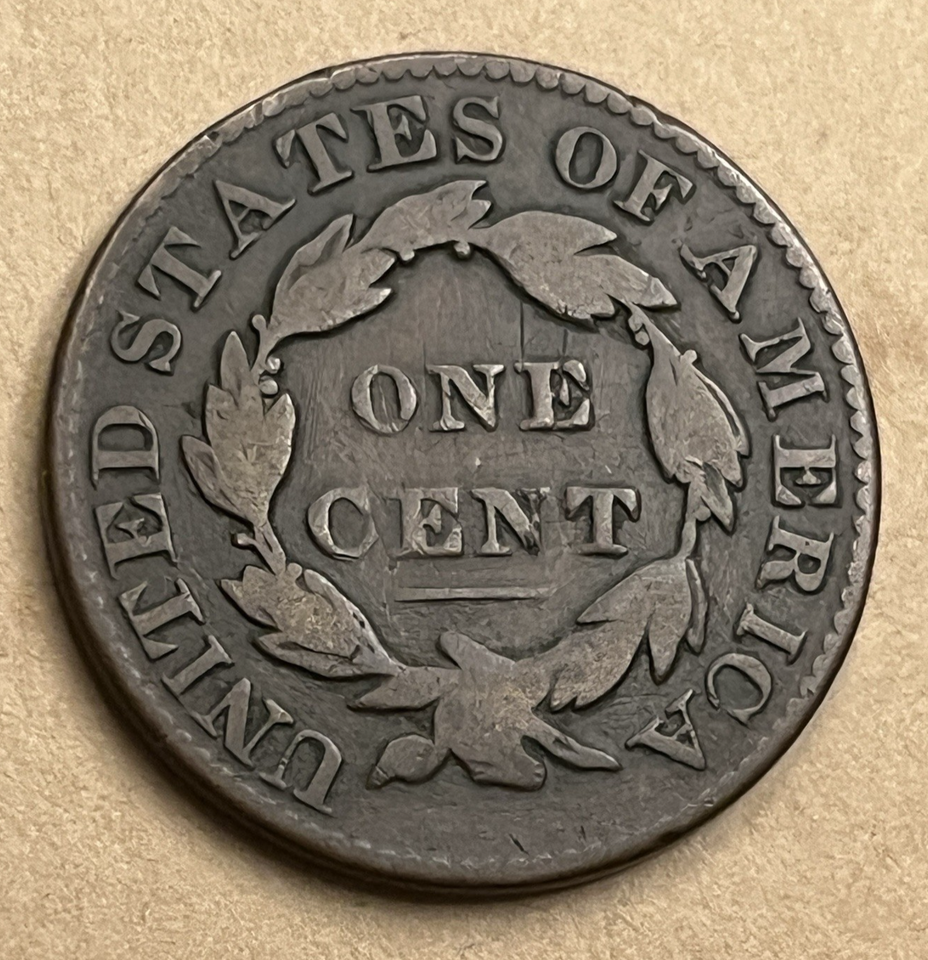 Attractive 1831 Coronet Matron Head Large Cent Sharp Brown VF Coin | eBay