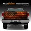 American Flag Distressed Rust Truck Tailgate Vinyl Graphic Decal Wraps ...