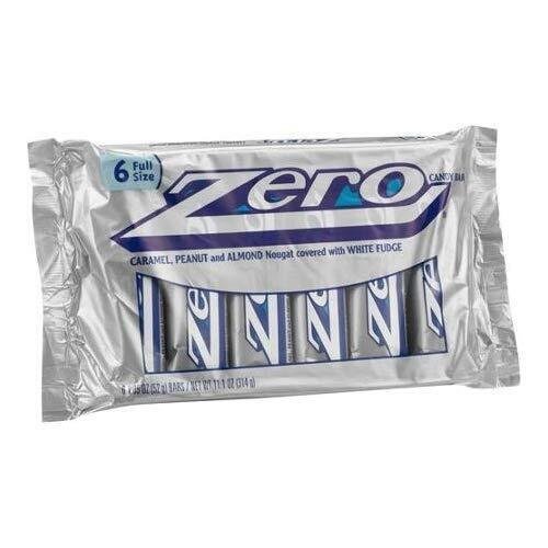 Zero Candy Bars, 1.85 oz, 6 count | eBay