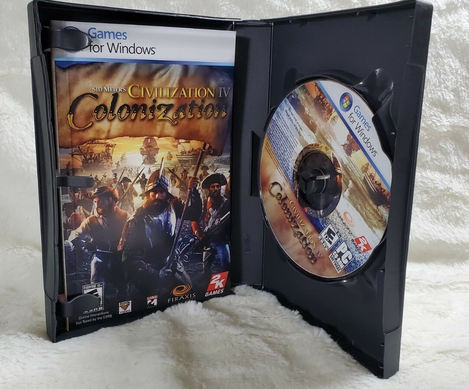 Sid Meier's Civilization IV: Colonization - PC CD Computer game ...