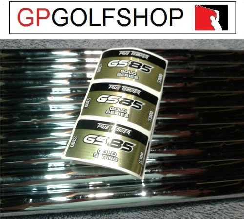 Set of True Temper 3-SW GS85 or GS95 S300 Stiff Steel iron shafts .355 ...