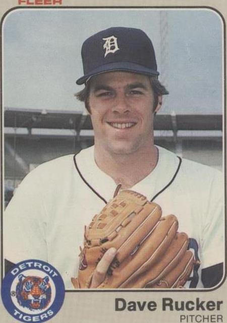 1983 Fleer - Dave Rucker #341 for sale online | eBay