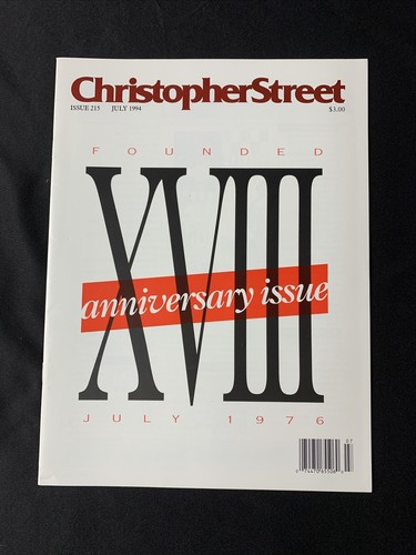 Christopher Street Magazine July 1994 #215 Brandon Lee! | eBay