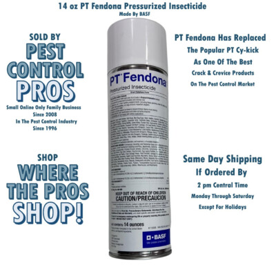 14 oz PT Fen dona Pressurized Insecticide Control Bed Bugs Cy-Kick ...
