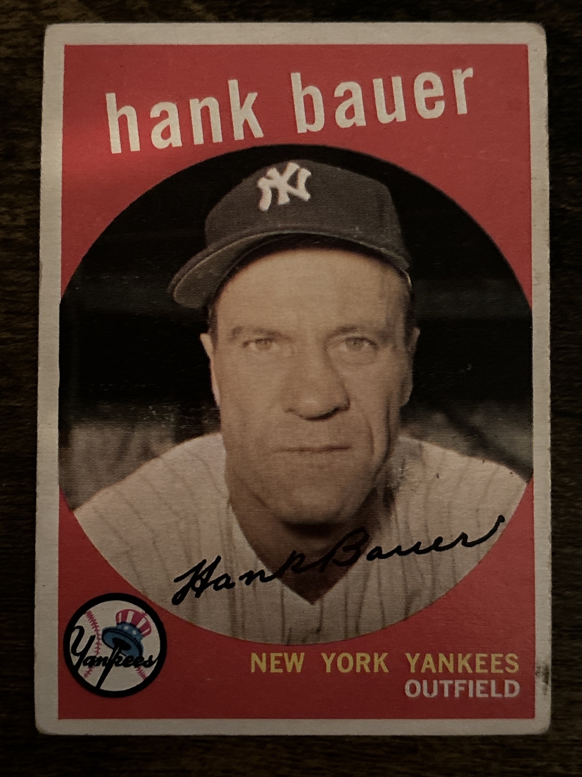 1959 Topps - white back #240 Hank Bauer for sale online | eBay