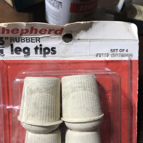 Shepherd Hardware - 9119E 9119 3/4-Inch Inside Diameter Rubber Leg Tips ...