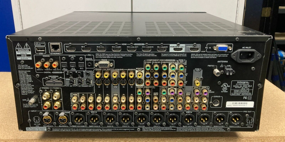 Integra DHC-80.2 THX Ultra 2 Plus 9.2-Channel Surround Preamplifier | eBay