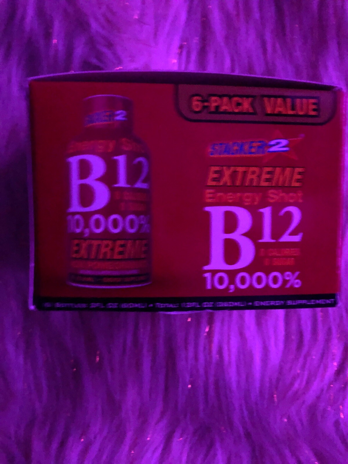 Extreme Energy B-12 Shot 10,000 Times RDV Of Vitamin B12 Immune Support ...