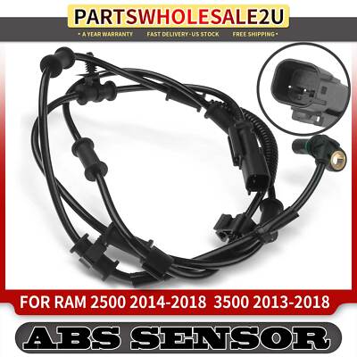 Front Left or Right ABS Wheel Speed Sensor for Ram 2500 2014-2018 3500 ...