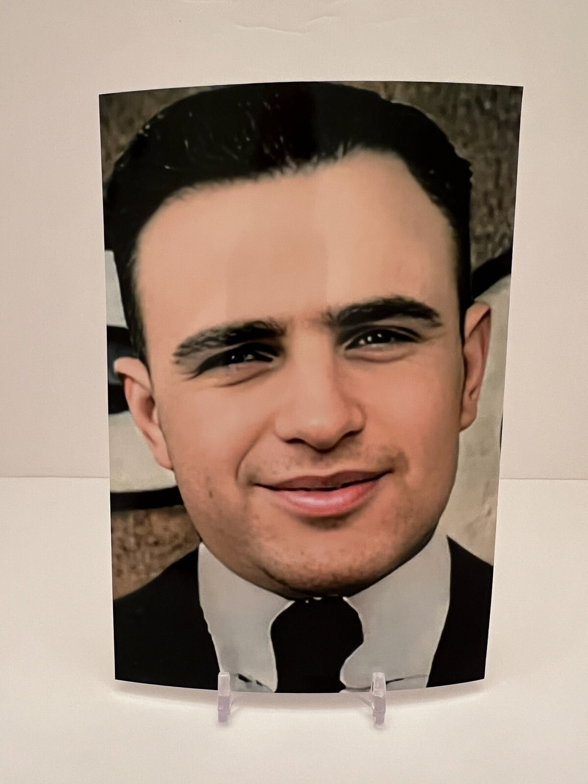 A Close Up Of A Young Al Capone Scarface Mafia Mob RARE COLOR 4x6 Photo ...