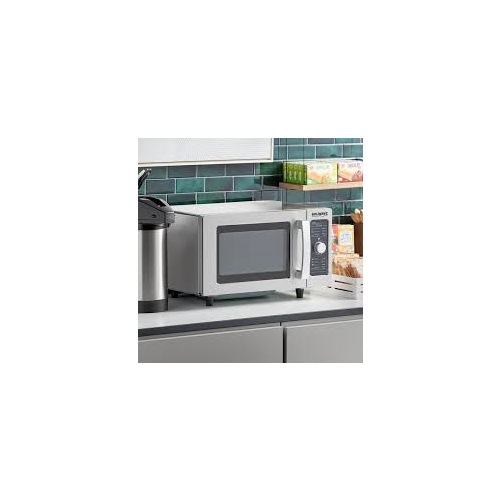 Solwave Stainless Steel Commercial Microwave with Dial Control - 120V ...