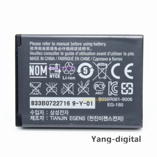 Original Samsung SLB-10A SLB10A Battery for ES50 ES55 ES60 EX2F IT100 ...
