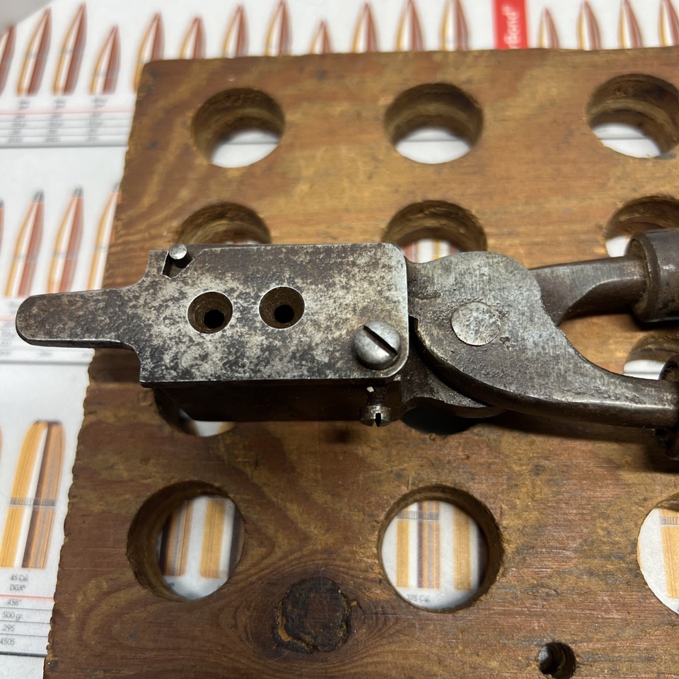 VTG 2 CAVITY BULLET MOLD TWO DIFF SIZE BULLET CHAMBERS 38 Cal WHATS IT ...
