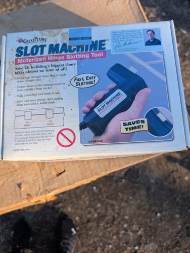 Great Planes Slot Machine Motorized Hinge Slotting Tool TESTED WORKING ...