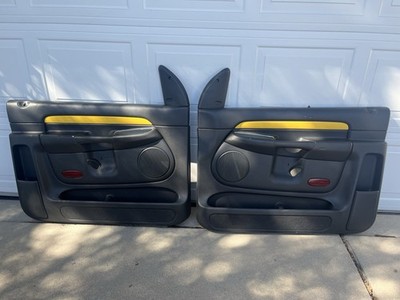 2004-05 Dodge Ram 1500 SLT Rumble Bee Interior Door Panels (2 OEM) | eBay