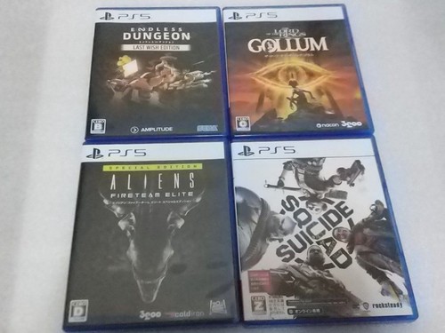 Sony PS5 Game Bundle Endless Dungeon Gollum Alien Squad Kill Justice ...