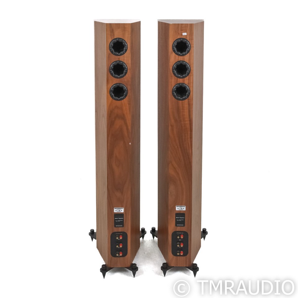 Bryston Model T Signature Floorstanding Speakers; Walnut Pair; Active ...