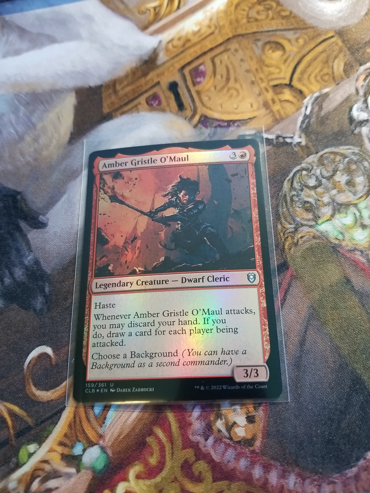 Amber Gristle O'Maul Foil MTG Commander Legends: BFBG - Pack Fresh - | eBay