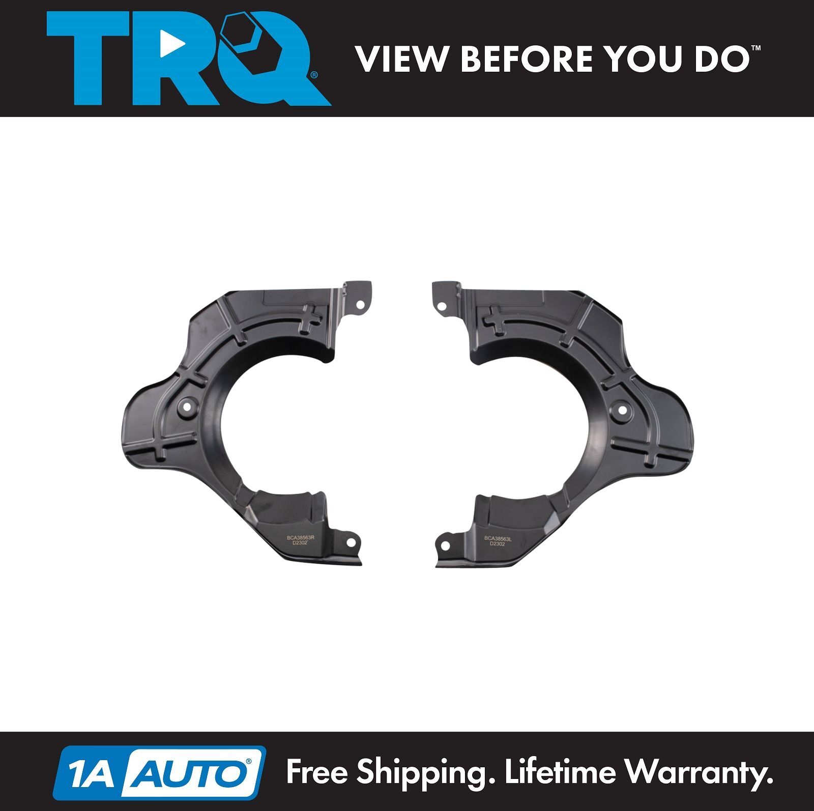 Brake Dust Shield TRQ BCA38563 for sale online | eBay