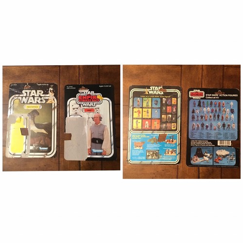 pro Collection 100+ Star Wars Action Figure Card Backs Huge Lot ESB ...