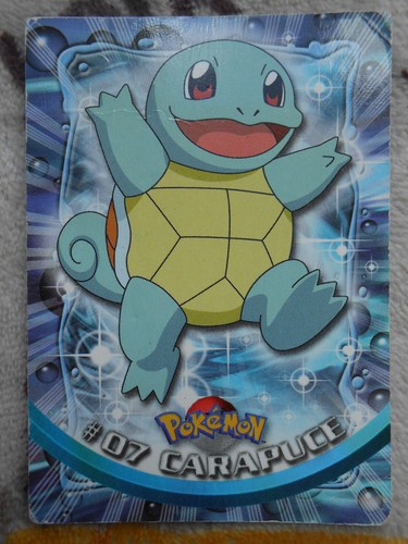 CARAPUCE #07 - TOPPS TV ANIMATION EDITION - CARTE POKEMON - TRES BON ...