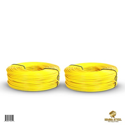 Lot of 2 x 3lb PVC Rebar Tie Wire, 16 Gauge, Approx 600 FT - SIMBA ...