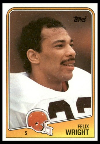 1988 Topps #101 Felix Wright Cleveland Browns Football Card | eBay