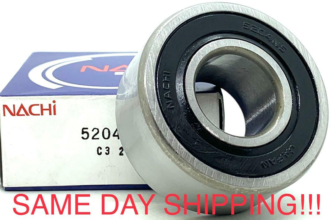 Bearing 5204-2NS C3 NACHI Japan double row angular 5204-2RS 5204RS 3204 ...