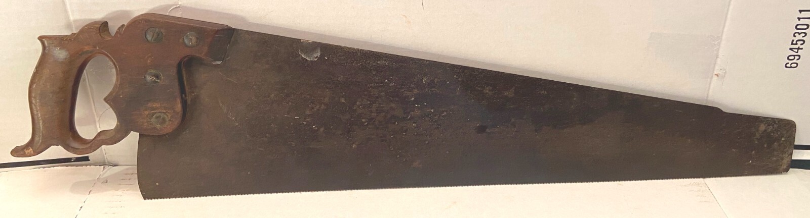 Antique No. 12 Henry Disston Handsaw 1896-1917 Medallion 26" | eBay