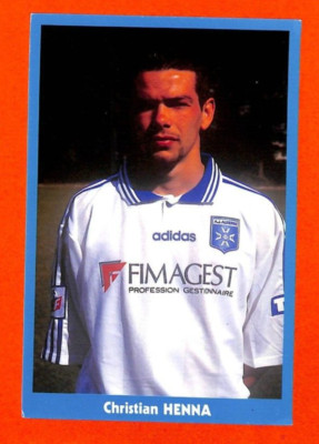 FOOTBALL / CARTE JOUEUR AJ AUXERRE / FIMAGEST / CHRISTIAN HENNA | eBay