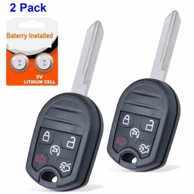 2 For 2012 2013 2014 2015 2016 2017 Ford Taurus Keyless Entry Remote ...