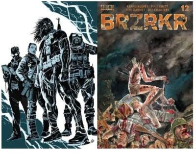 BRZRKR (BERZERKER) #12 (OF 12,PRESALE 3/15) COVERS A & B BOOM! STUDIOS ...