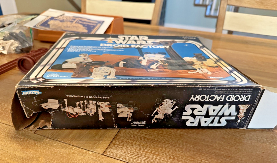 Vintage 1979 Star Wars Droid Factory with 3 Legged R2D2, box, complete ...