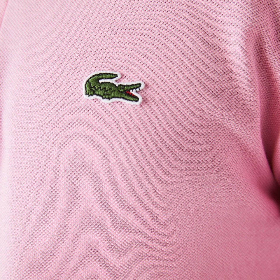 Lacoste Men's Original L.12.12 Petit Piqué Cotton Polo In Rose Pink | eBay