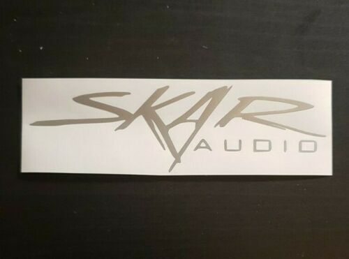 SKAR AUDIO Decal Stereo Sound System Vinyl Car Window Bumper Sticker | eBay