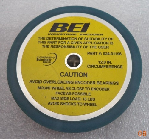 BEI Encoder Bearing Wheel Assembly 12-in. circumference p/n 924-31196 ...