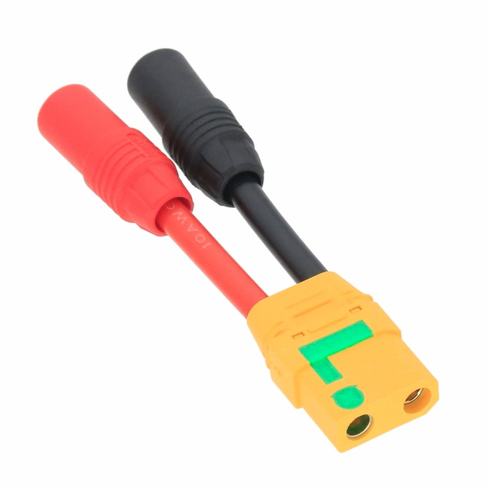 Amass AS150 7mm Female to Amass XT90-S Anti Spark Female Cable 10AWG ...