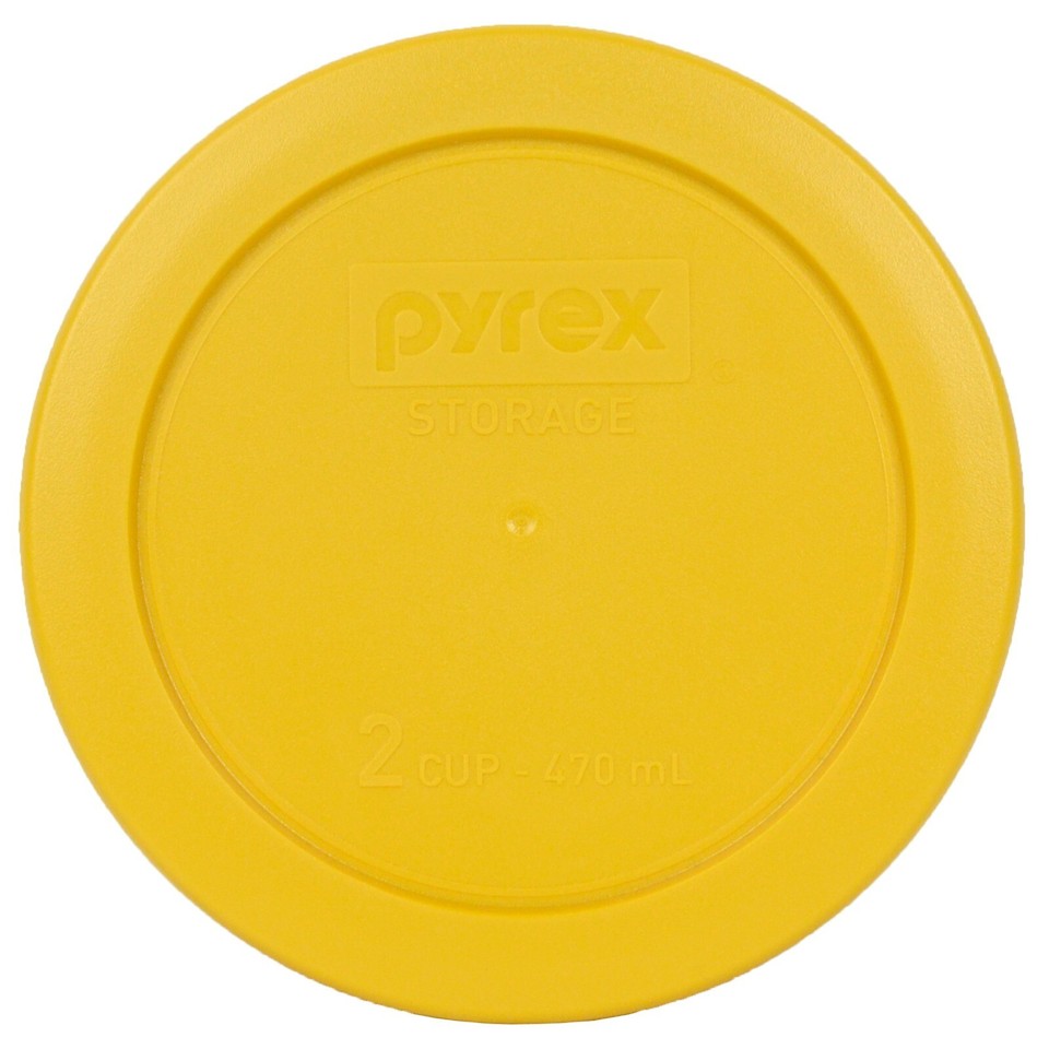 Pyrex 7 Piece Multi-Color Replacement Lid Bundle For 7200,7201,7202 ...