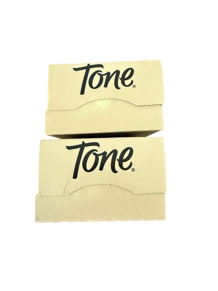 2x TONE BAR SOAP 4.25 Oz Each Original Scent COCOA BUTTER & VITAMIN E ...