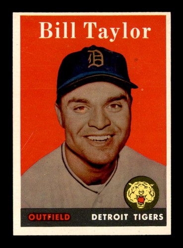 1958 Topps #389 Bill Taylor NM/NM+ X2859028 | eBay