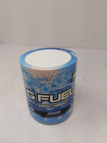 8/26 G Fuel Blue Ice Energy Drink Powder, Pre Workout Caffeine Mix For ...