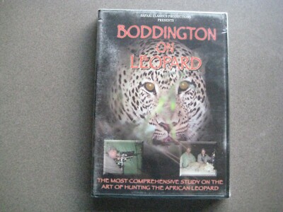 NEW AND SEALED DVD - BODDINGTON ON LEOPARD by Craig Boddington Safari ...