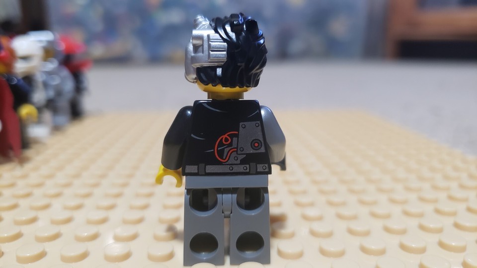 LEGO Minifigure Cyrus Borg OverBorg Rebooted njo088 Ninjago | eBay