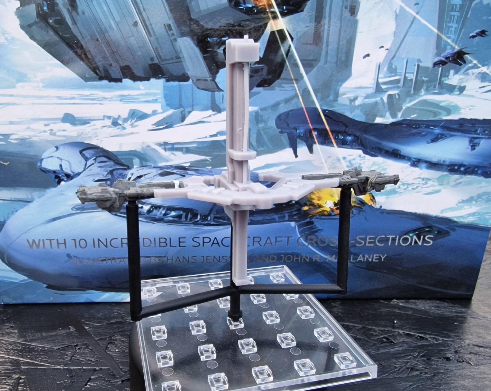 Halo Fleet Battles UNSC MAC Weapons Platform Cairo Station Halo 2 ...