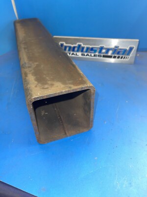 4" x 4" x 21"-Long x .250" Wall Steel Square Tube-- 4" Steel Square ...