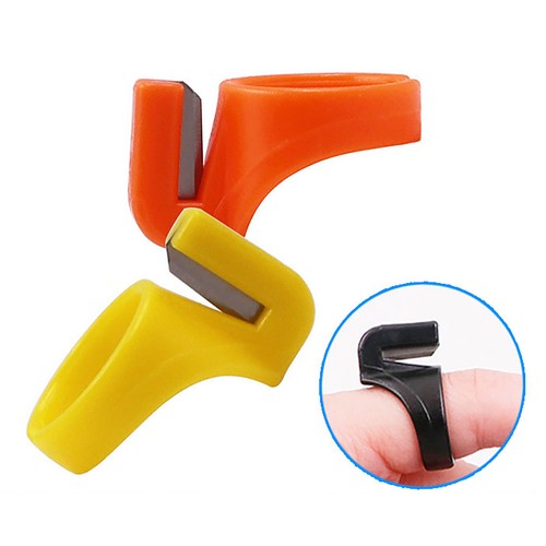 3Pcs Finger Thread Cutter Needlework Cutting Tool Thimble Sewing ...