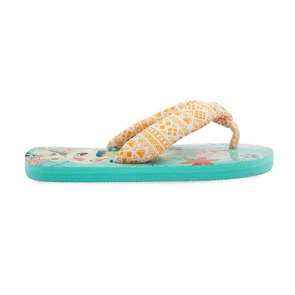 Disney Store Flip Flops Frozen Doc Belle Moana Elsa Minnie Mouse ...
