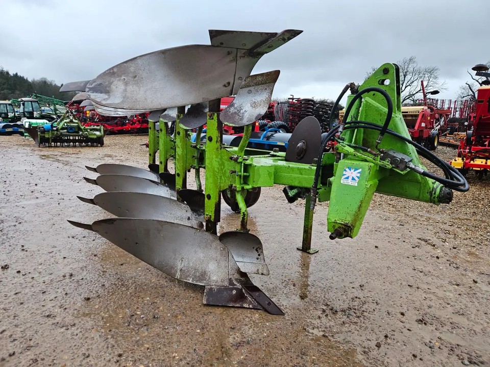 DOWDESWELL DP8B Plough, 4 Furrow, YCN Shallow bodies, 14" Furrow | eBay UK