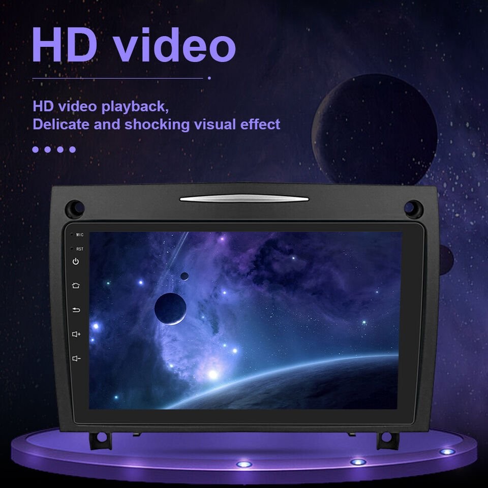 For Mercedes Benz SLK 2004-2010 Android 13 BT Radio GPS Navi Wifi ...